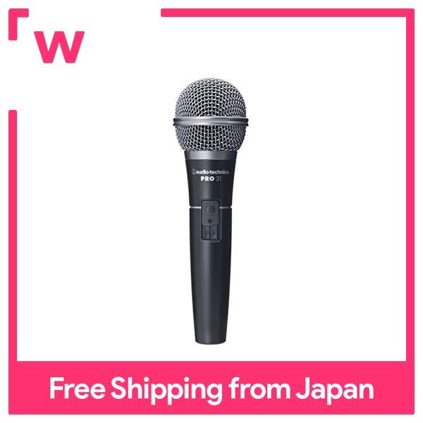 audio-technica Dynamic Microphone PRO31 with XLR microphone cable | Lazada PH