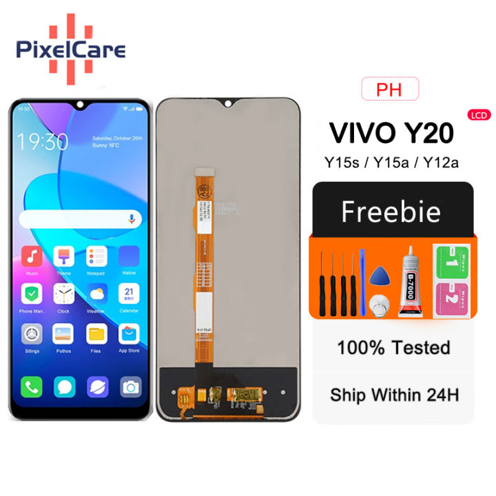 PixelCare Original LCD Compatible For Vivo Y20 Y15s Y15a Y12a Y12s Y20a Y20i Y20s Y20sg Y11s LCD ...