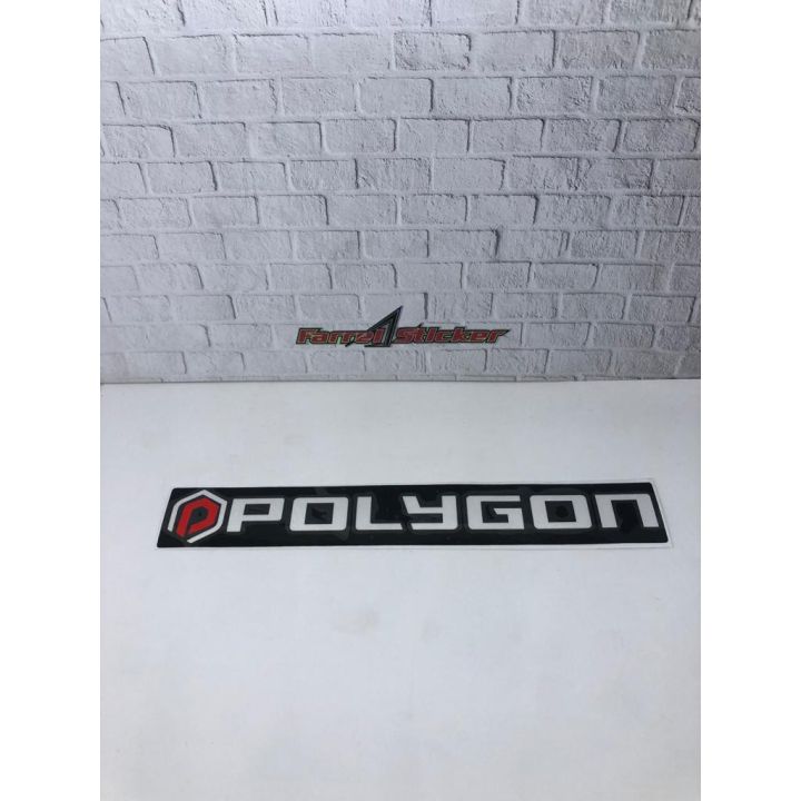 stiker sepeda sticker POLYGON 20 CM | Lazada Indonesia