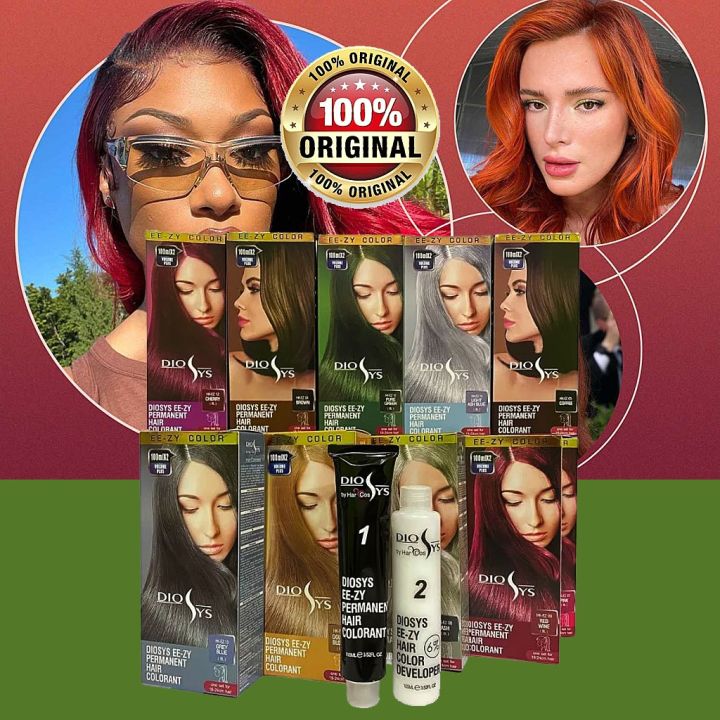 Hair Colorant DIOSYS EE ZY 45ML / CAT RAMBUT PERMANENT DIOSYS / SEMIR ...