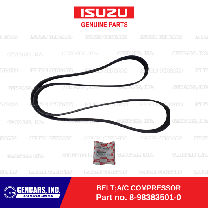 Isuzu Belt Air Compressor for Mux /Dmax RZ4E 2018-2022 (8983835010 ...