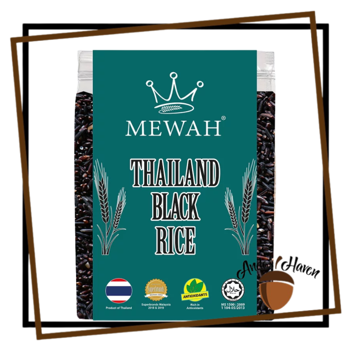 【Mewah】Thailand Black Rice - 1kg | Lazada