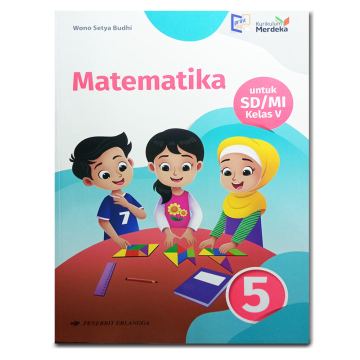Buku Matematika Kelas 5 SD Kurikulum Merdeka Wono Setya Budhi | Lazada Indonesia