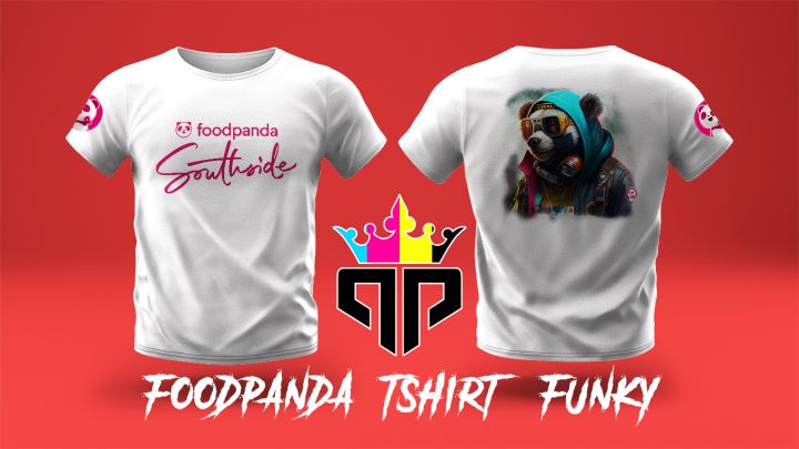 Foodpanda Tshirt Funky Design | Lazada PH