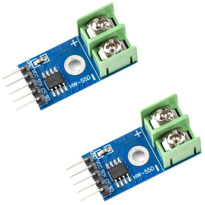 2PCS MAX6675 Module, DC3-5V MAX 6675 k thermocouple sensors Type K SPI ...