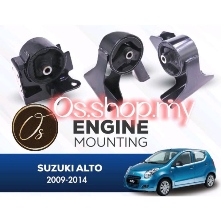 Suzuki Alto 2009 -2014 auto manual Engine Mounting Kit Set 2010 2011 ...
