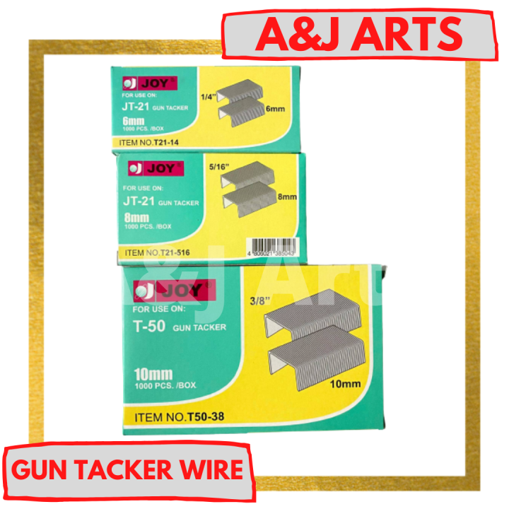 Joy Gun Tacker Wire Gun Tacker Wire 6/8/10mm for JT-21 T-50 6mm 8mm ...