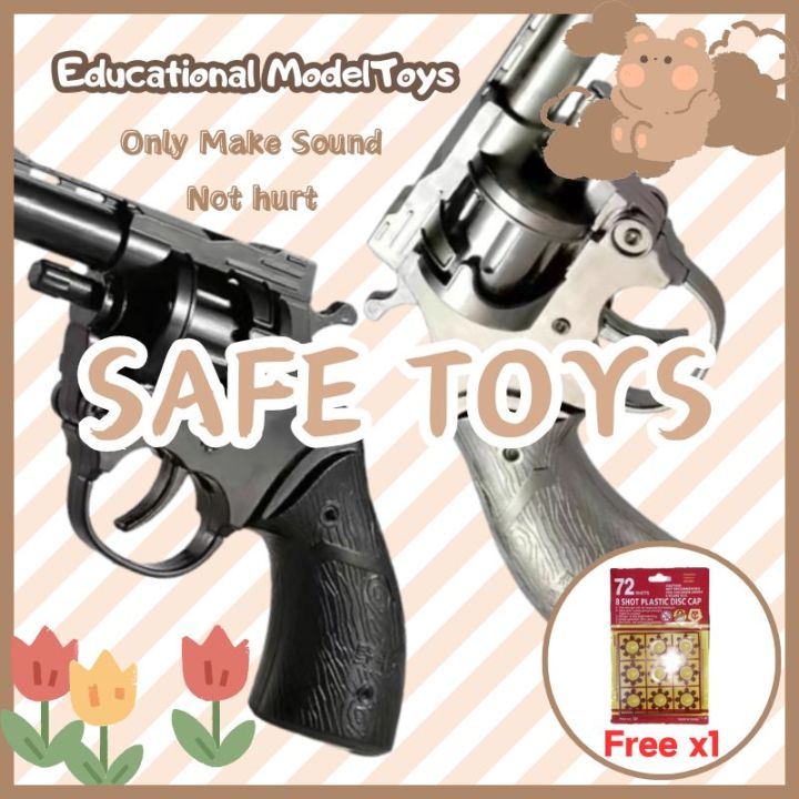 Rhinoceros Pure Metal Revolver Gun Toy Educational Model Toys Only ...
