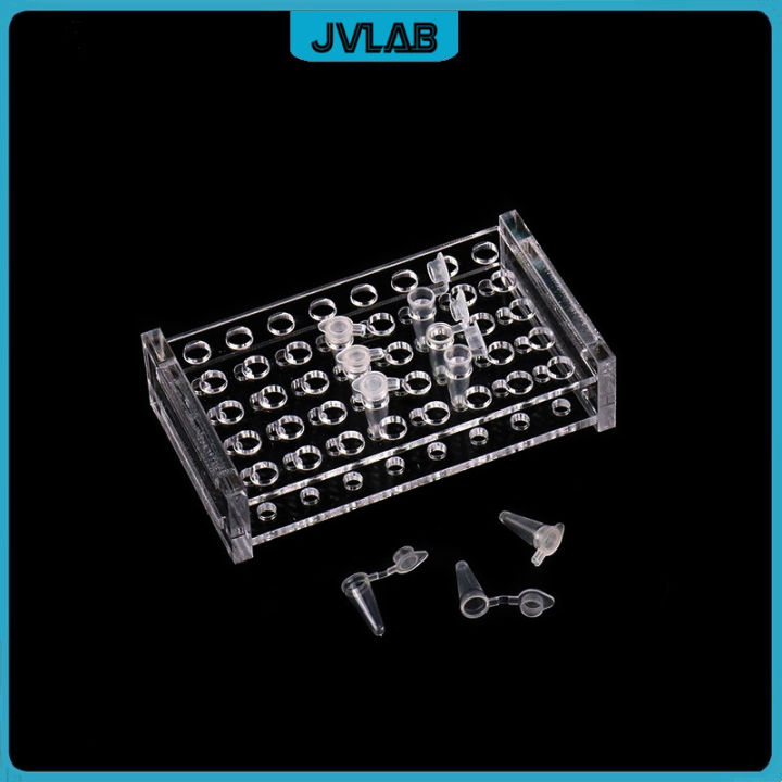 Plexiglass Rack For PCR Tube 0.2 1.5 ml Plexiglass Stand Up To 100 ...