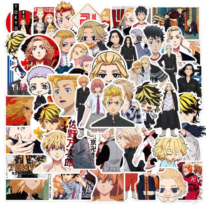 stiker tokyo revengers isi 20 / stiker anime / stiker mikey draken ...