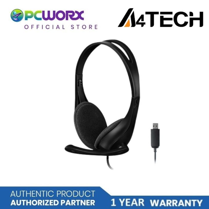 A4tech HU-9 USB Headset | Lazada PH