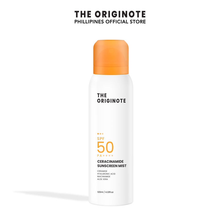 [UPGRADED VERSION] The Originote Ceracinamide Sunscreen Mist SPF 50 PA ...