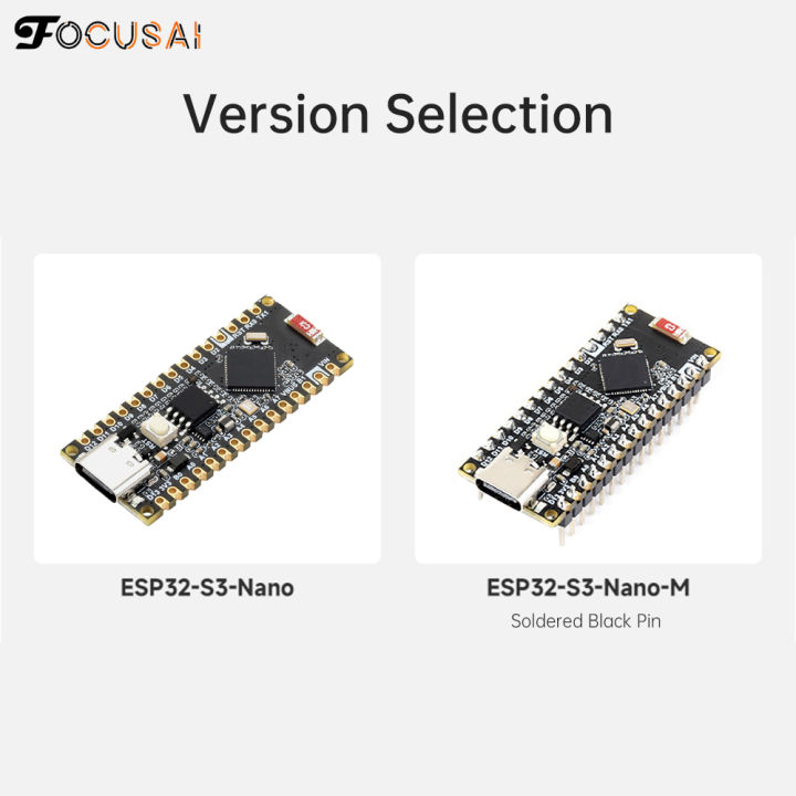 FocusAi ESP32-S3 Nano WiFi Bluetooth Development Board IoT Development Board Based on ESP32-S3R8 ...