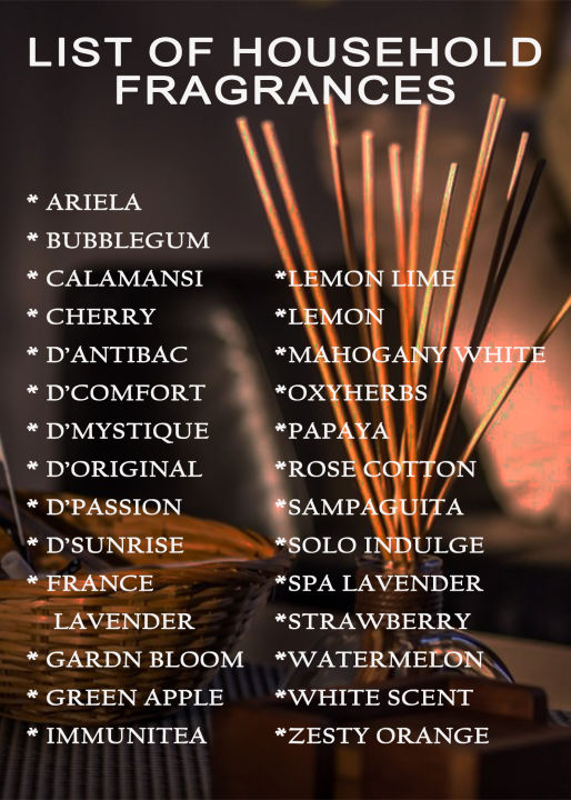 Household Products Application Fragrances 100-250mL | Lazada PH