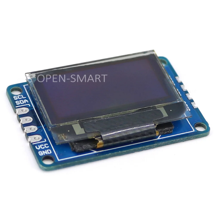 OPEN-SMART 0.96 inch White Color OLED Display Breakout Module I2C ...