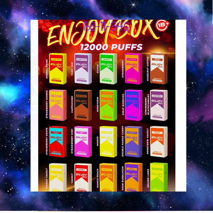 100% ORIGINAL GOOD GOOD new Aladdin pro Enjoy Box 12000Puffs New ...