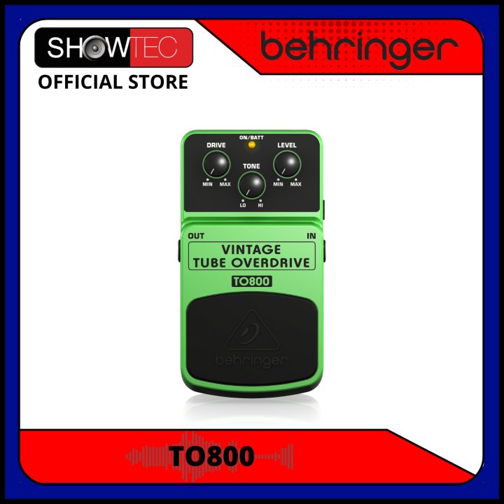 BEHRINGER VINTAGE TUBE OVERDRIVE TO800 | Lazada PH
