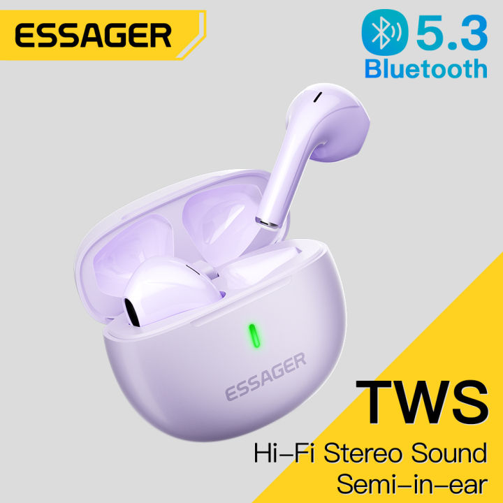 Essager Bluetooth v5.3 TWS Tai nghe không dây BT Hi-Fi Stereo Tai nghe ...