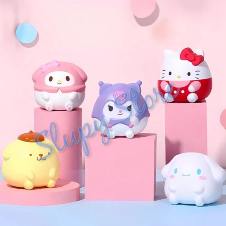 SLP Mainan Squishy Squisi Kuromi My Melody Pompompurin Cinnamoroll ...