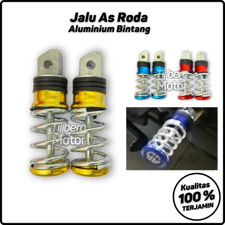 Foot Step Belakang Besi Crome Pinjakan Kaki Per Variasi Pedal Motor ...