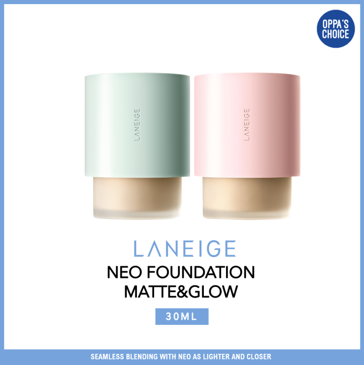 LANEIGE NEO FOUNDATION MATTE & GLOW 30ml SPF16 PA++ (All Shades are ...