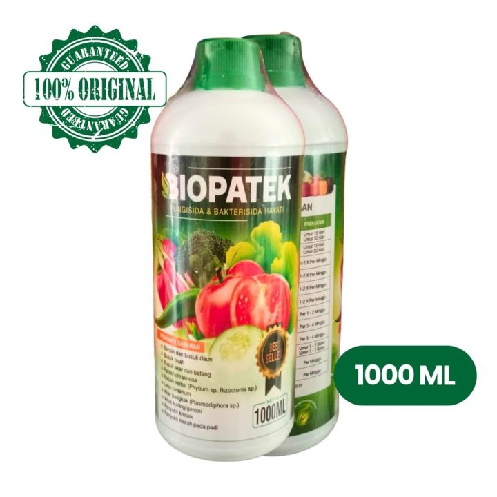 Biopatek 1 Liter Fungisida Hayati Trichoderma Untuk Palawija | Lazada ...