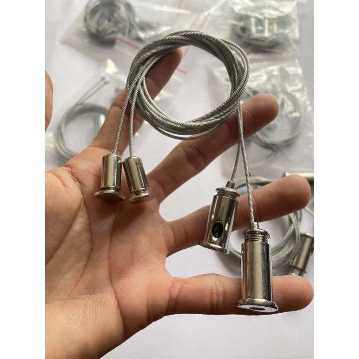 Cáp treo treo đèn, treo tranh, cáp treo, pass treo, kít treo ốc siết ...