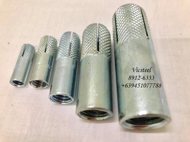 Grip Anchor 1/4 5/16 3/8 1/2 5/8 Per piece | Lazada PH