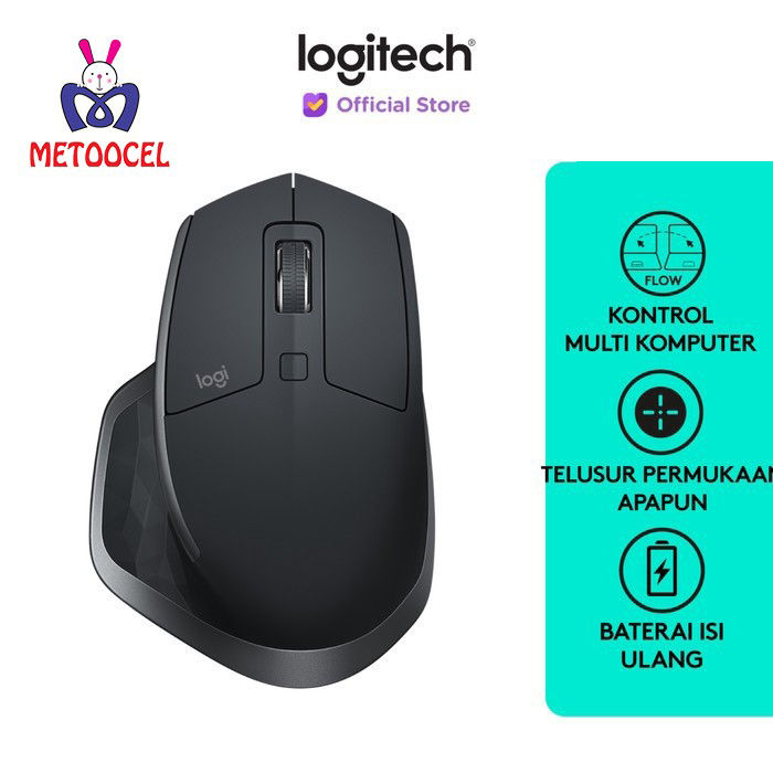 Logitech MX Master 2S Wireless Mouse Darkfield high precision Gaming ...