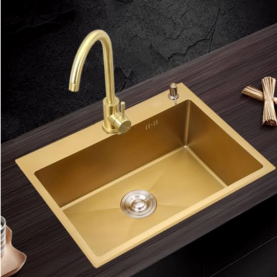 Nano Gold stailess steelkitchen sink 3mm thickness 304/GOLD SINK/GOLD ...