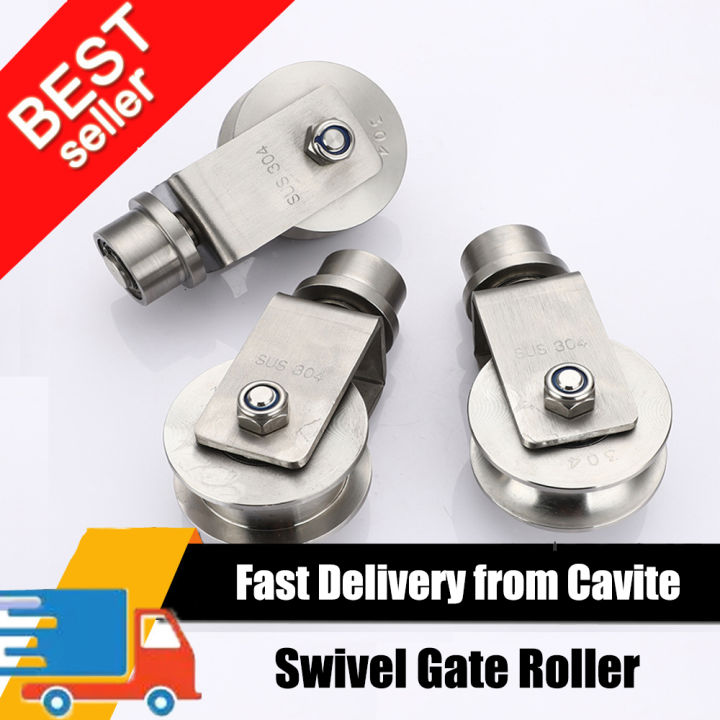 Stainless Steel 360 Rotational Swivel Gate Roller For Sliding Swing Bi ...