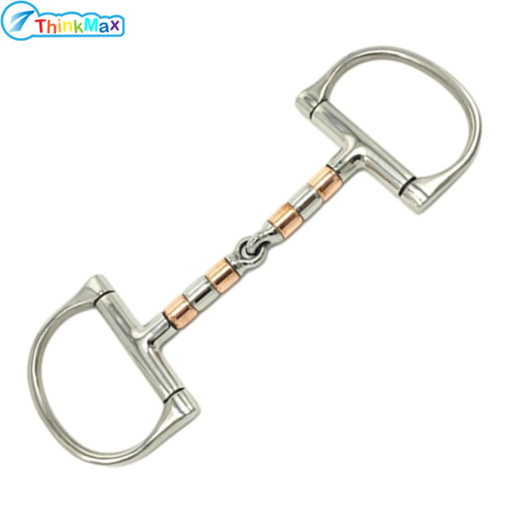Horse Bit Stainless Steel Copper Snaffle Bit Gentle And Rust Free D ...