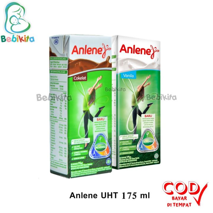 Susu Anlene UHT / Susu Siap Minum Bernutrisi Untuk Tulang 175 ml | Lazada Indonesia