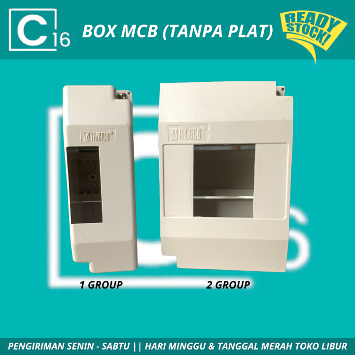 Box MCB 1 Group 2 Group Box MCB Tutup Mika | Lazada Indonesia