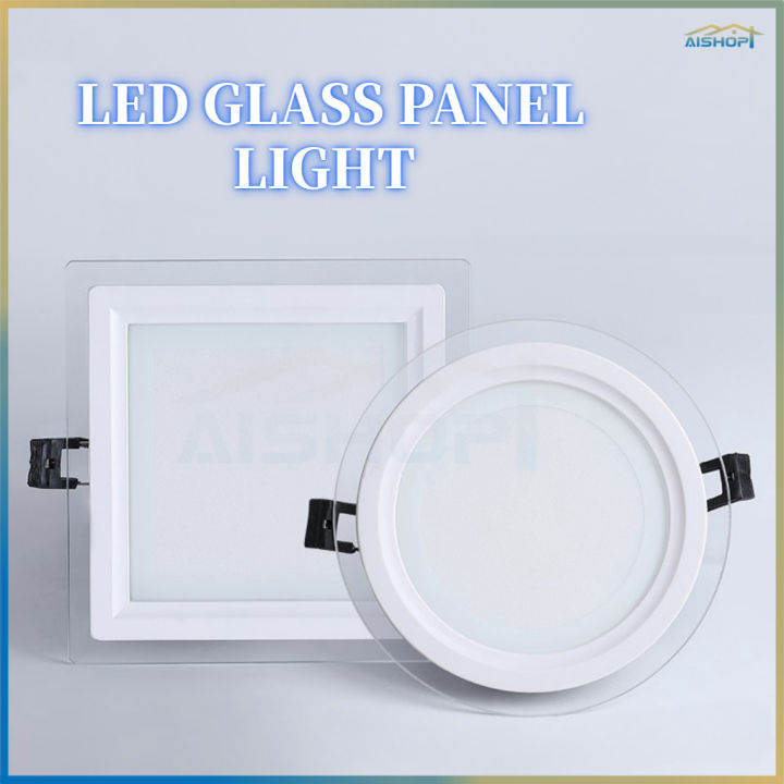 [SG Seller]Glass LED Downlight ED Glass Downlight Round Downlight ...
