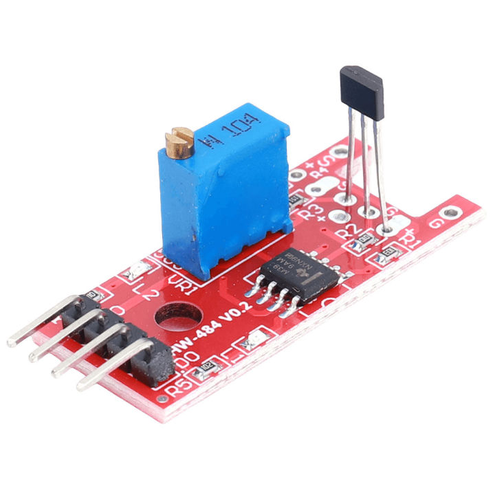 KY-024 Linear Magnetic Hall Switches 4pin Speed Sensor Module LM393 ...