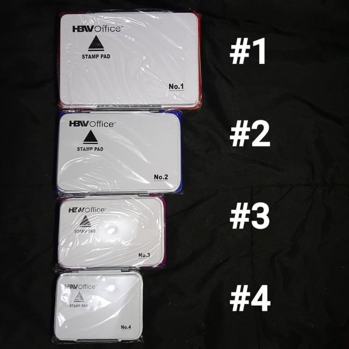 HBW Office Stamp Pad with Ink | Lazada PH