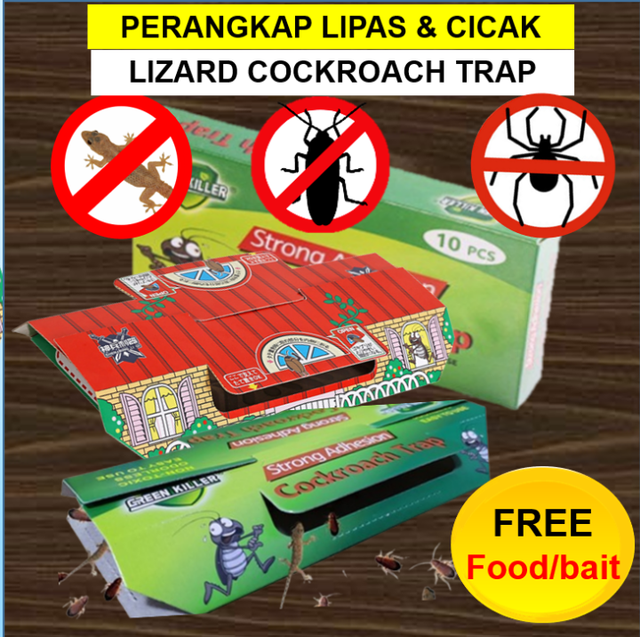 Lizard killer Insects Cockroach Lizard Trap Perangkap Cicak Perangkap ...