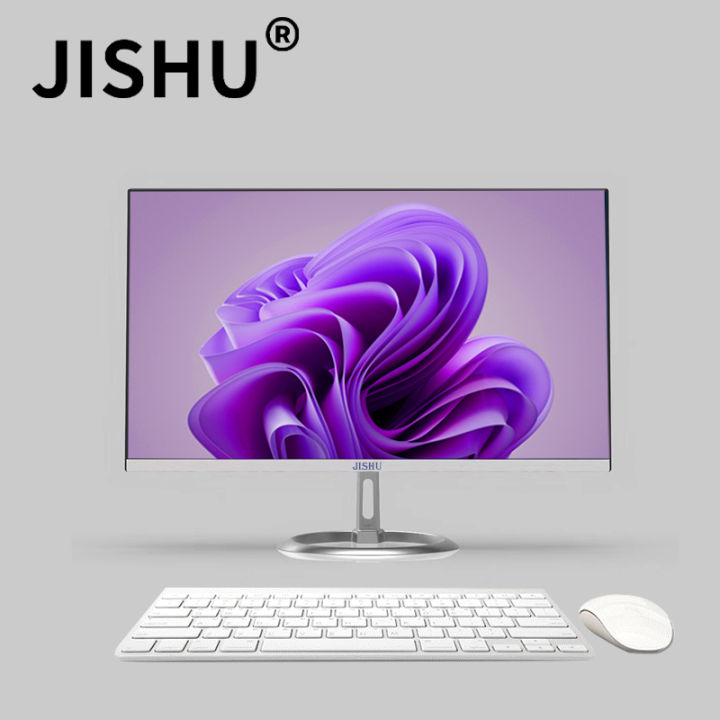 JISHU | Cheap price 22 inches All in One Computer Set Windows 10 Intel ...