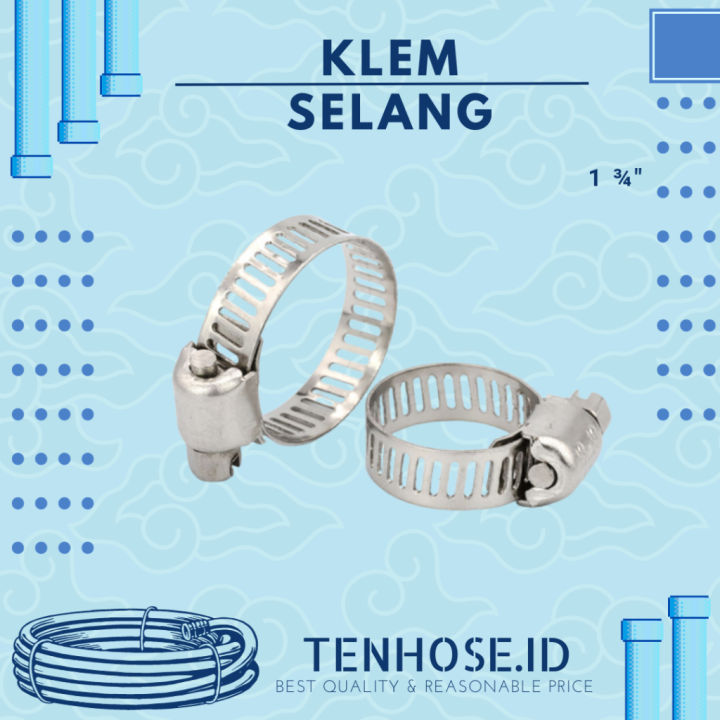 Klem Selang 1 3/4" Inch Ukuran Besar Hose Clamp | Lazada Indonesia