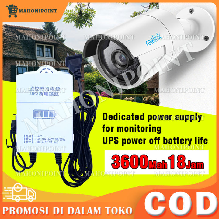 Mini UPS 12V2A Power Supply buat Modem Router dan CCTV Wifi Router Cctv ...