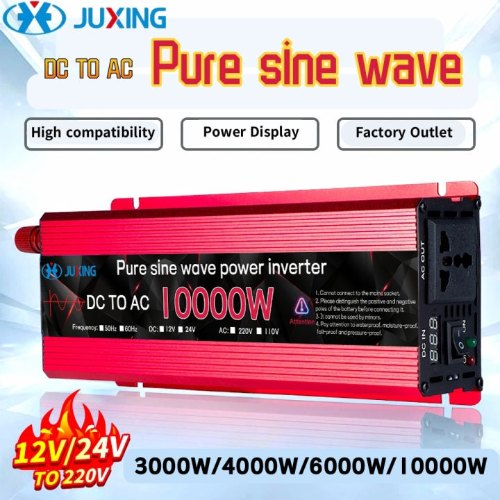 JUXING 3000-10000W Original Pure Sine Wave Vehicle-Mounted Power ...