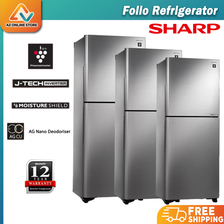 [NEW MODEL] SHARP Folio Refrigerator With Plasmacluster 380L / 410L ...