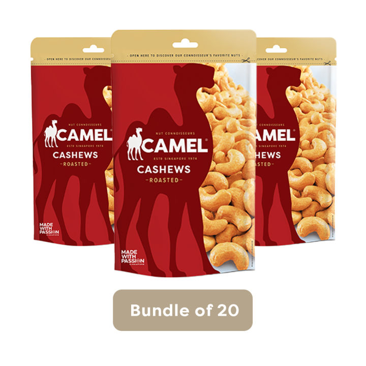 Camel Roasted Cashews 36g (Bundle of 20) | Lazada Singapore