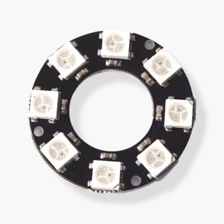 แผ่นวงแหวนหลอดไฟ LED วง RGB LED 5V สำหรับ Arduino RGB WS2812ในตัว DIY ...