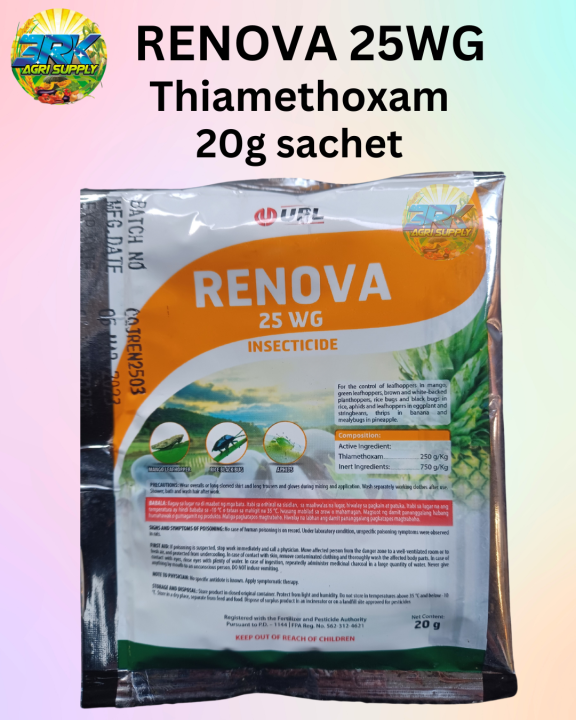 Renova 20 grams (1sachet) Thiamethoxam by UPL same as Actara of ...