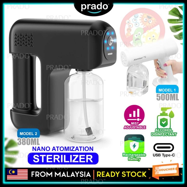 PRADO Malaysia【READY STOCK】Nano Mist Disinfectant Atomizer Spray Gun ...