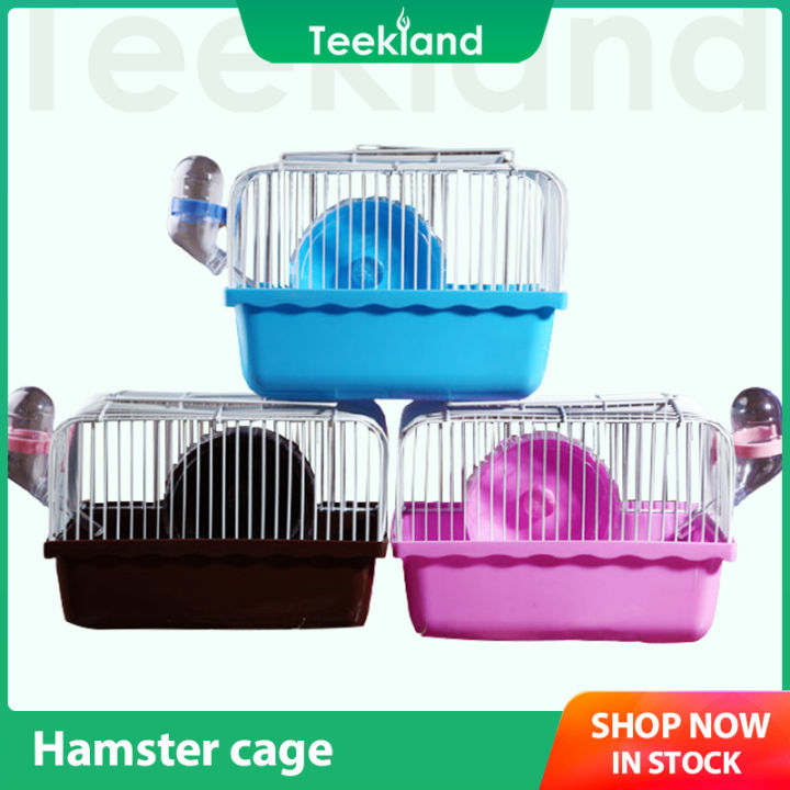Teekland （23*17*16cm）Animal Cage Small Villa Portable Take-out Portable ...