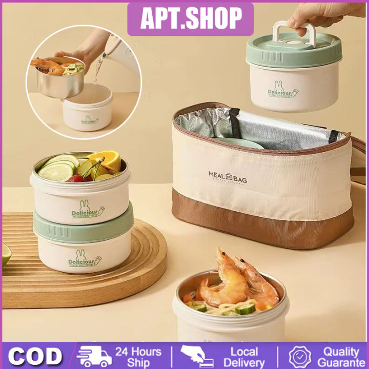 Kotak Makan Tempat Makan Portable Tahan Panas Kotak Bekal Kotak Makan ...