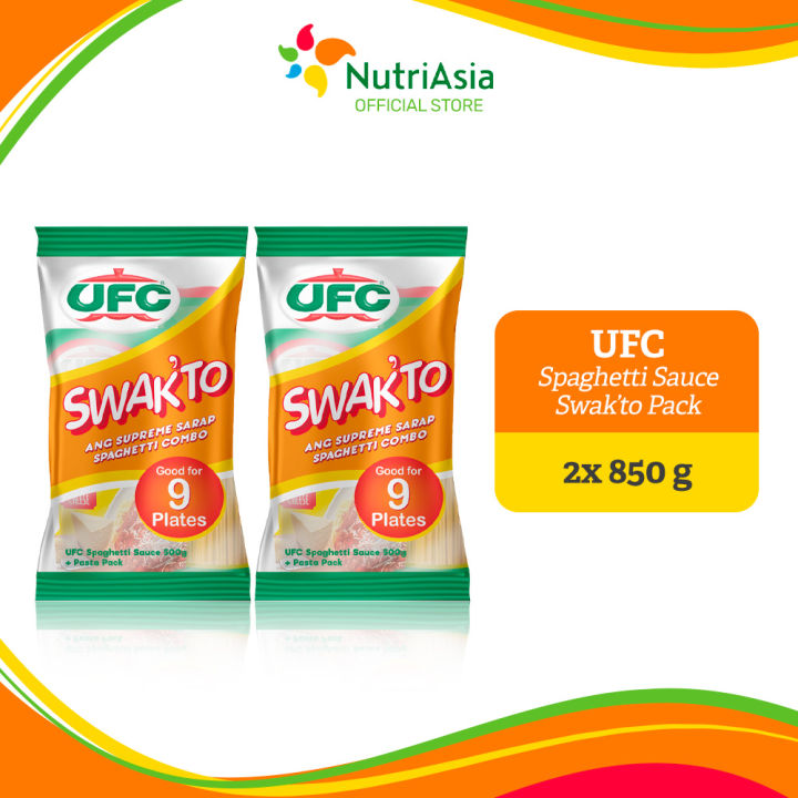 UFC Spaghetti sauce Swak'to Pack Bundle of 2 | Lazada PH
